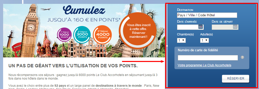 Le Club Accorhotels bonus points: Get extra 1,000 points after 1 stay ...